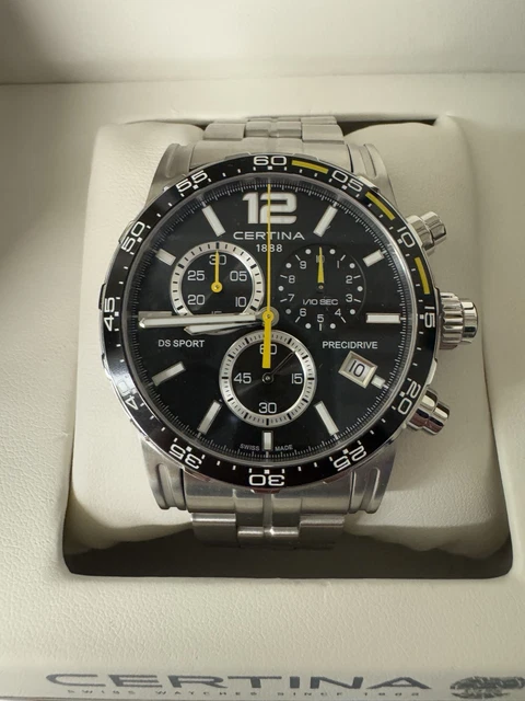SCHWEIZER UHR CHRONOGRAPH Certina DS Sport Precidrive Neu EUR 285,00 - PicClick DE