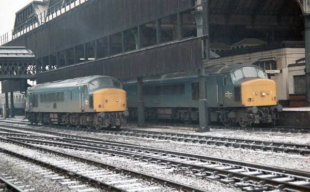 ORIGINAL 35MM COLOUR negative of 45126 BR class 45 Peak diesel loco £2. ...