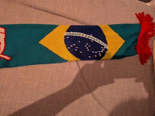 MIDDLESBROUGH FOOTBALL CLUB vs Brazil scraf £20.00 - PicClick UK