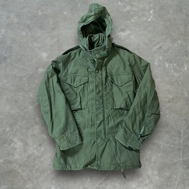 VTG 60S M-65 Field Jacket Vietnam US Army 1st Infantry Military '68 Size XS £118.14 - PicClick UK