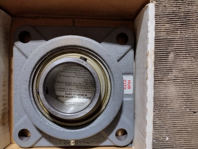DODGE 124215-F4B-SC-203 4-BOLT FLANGE BEARING 2-3/16" new in box 7 ...