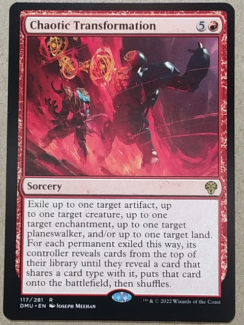 MTG CARD - Chaotic Transformation - Rare - Dominaria United - NM $0.99 ...