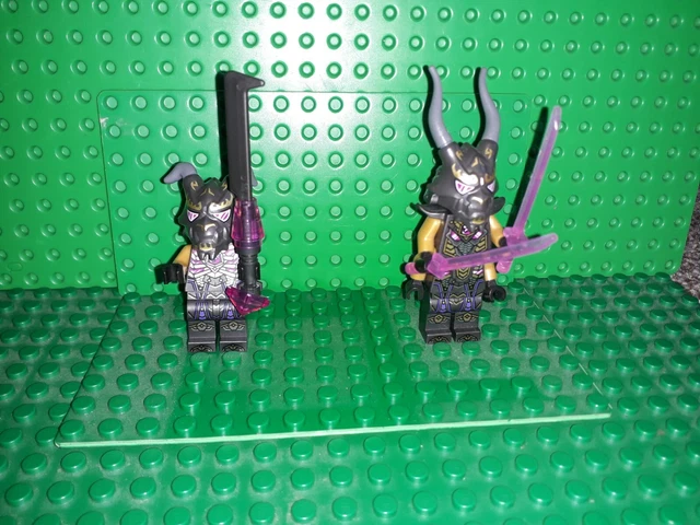 LEGO NINJAGO ONI Mask Overlord Crystal King *RARE* 2 + 4 Arms 71771 ...