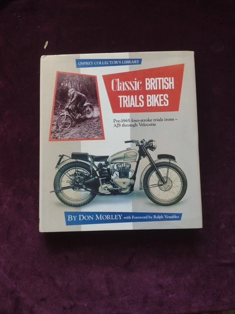 CLASSIC BRITISH TRIALS Bikes Don Morley 1988 motorcycle trials BSA ...