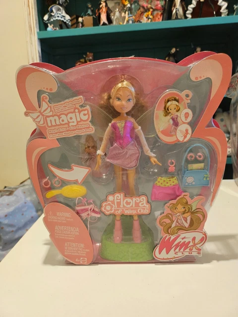 NEW WINX CLUB Flora Flutter Magic Mattel Doll Never Been Opened $350.00 ...