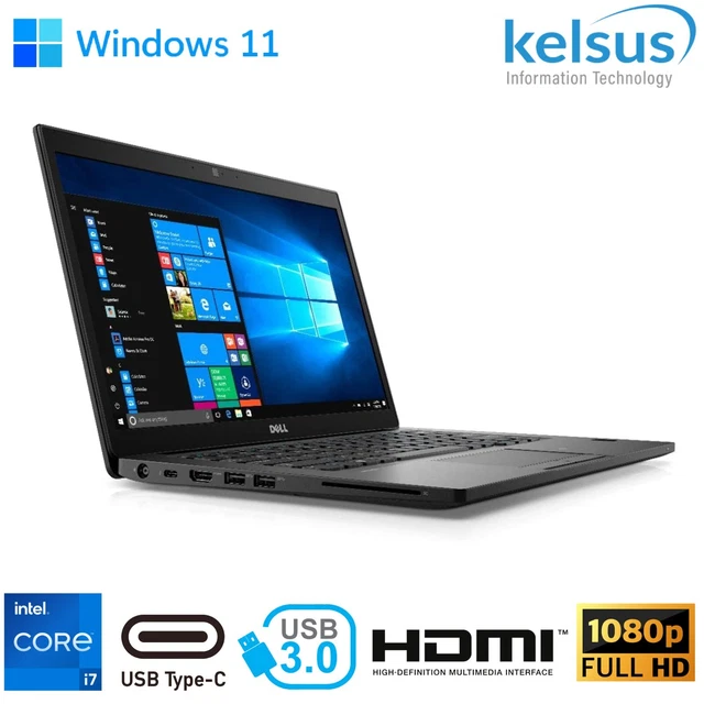 WINDOWS 11 TOUCHSCREEN Laptop Dell Latitude 7480 Core i7 16GB RAM 256GB ...