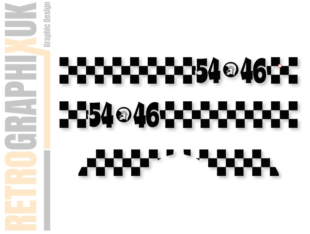 VESPA PX SIDE panel & mudguard stickers | Scooter | skinhead ska mod ...