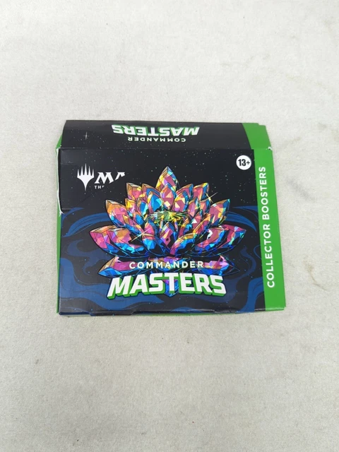 MAGIC: THE GATHERING Commander Masters Collector Booster Box - 4 Packs ...
