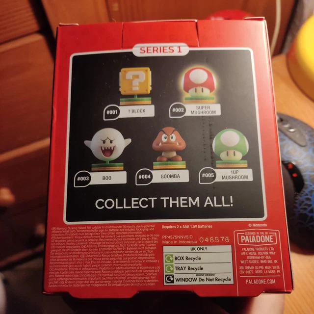 SUPER MARIO BROS. Super Mushroom Icon Night Light Paladone Icons NEW IN ...