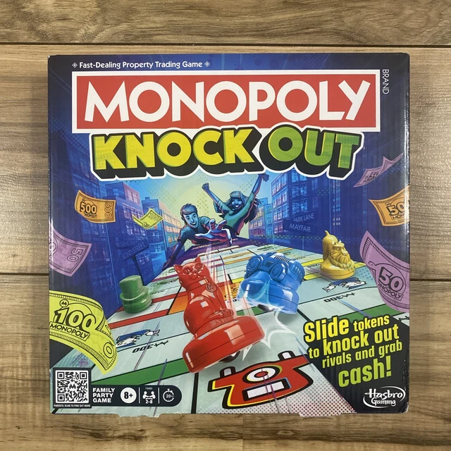 HASBRO GAMING - Monopoly Knock Out Monopoly Knock Out Game Hasbro Board ...