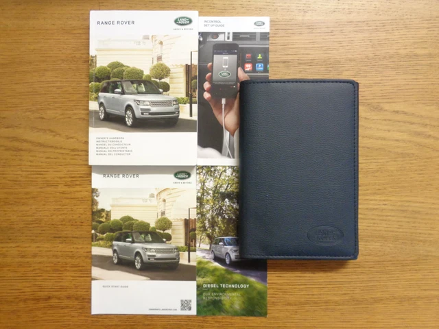 MANUAL/MANUAL DEL PROPIETARIO Range Rover L405 y paquete 12-17 EUR 93 ...