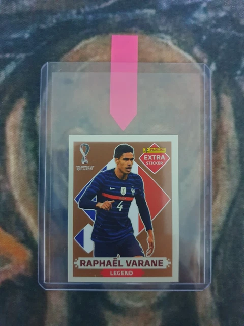 PANINI QATAR 2022 FIFA World Cup Sticker Raphael Varane EXTRA STICKER £ ...