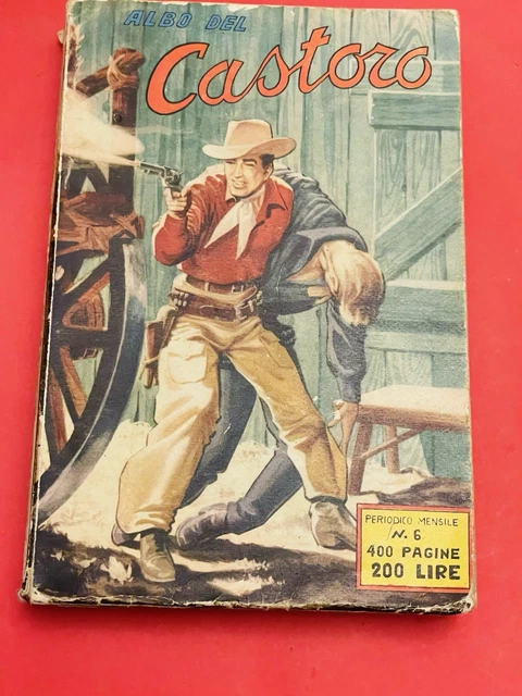 ALBO DEL CASTORO n.6 Torelli 1960 Piccolo Sceriffo originale ottimo EUR ...