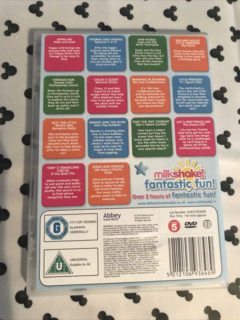 RARE MILKSHAKE FANTASTIC Fun compilation Dvd Uk Seller Tested £7.95 ...