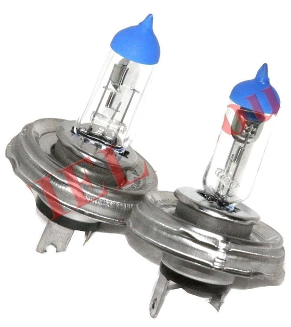 AMPOULE LUMINEUSE DE Conversion halogène H4 12V 100/130W P45T 2 unités ...