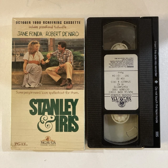 STANLEY & IRIS VHS Movie Promo Screener Copy Jane Fonda, Robert De Niro Demo £9.63 - PicClick UK