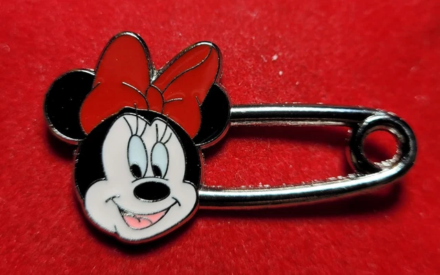 DISNEY TRADING PIN, Safety Pin, Minnie Mouse, First Release, 2010 z £8. ...