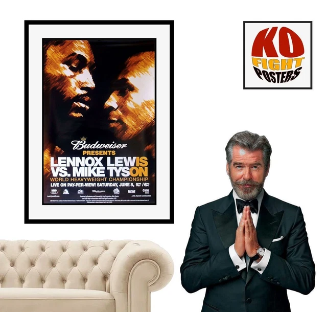 MIKE TYSON VS. LENNOX LEWIS : Original 'Budweiser' CCTV Boxing Fight ...