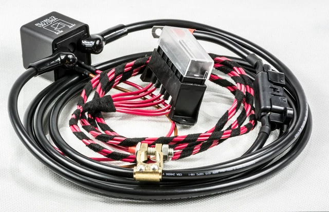 VW T5 CAMPER/BUS 100A/Amp Heavy Duty Split Charge & Leisure Battery ...