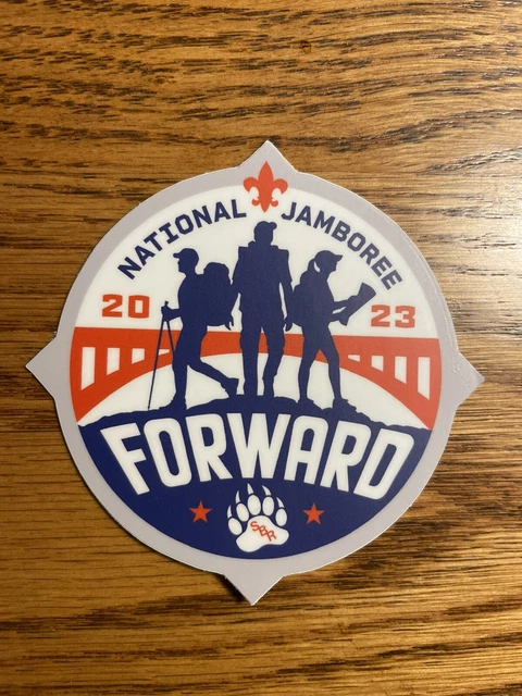 2023 NATIONAL BOY Scout Jamboree Official Staff Logo Patch Badge Summit ...