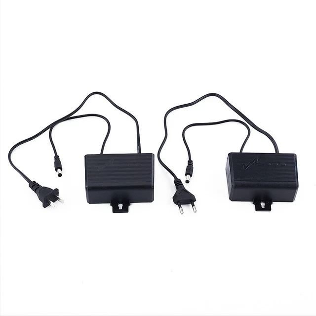 12V 2A CCTV Camera Power Adaptor Outdoor Waterproof EU US Plug Adapter ...