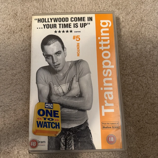 V RARE TRAINSPOTTING Vhs Ex Rental Vintage Video Tape Big Box £10.80 ...