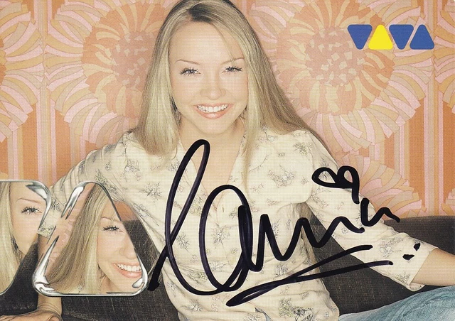 JANIN REINHARDT, DT. Schauspielerin und TV-Moderatorin, VIVA, Original-Autogramm EUR 4,90 ...