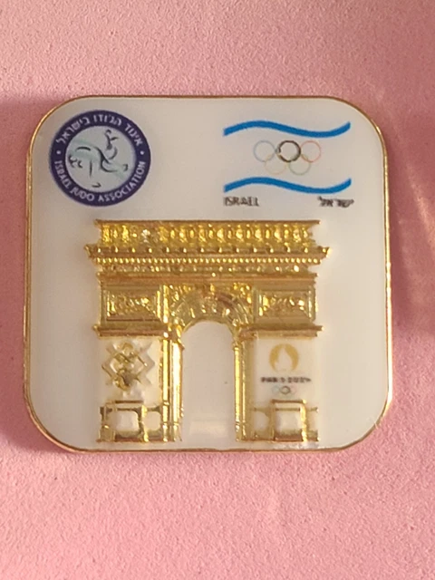 PARIS 2024 NOC Olympic Team Pin Israel Dated Judo Team Pin. $82.83 ...