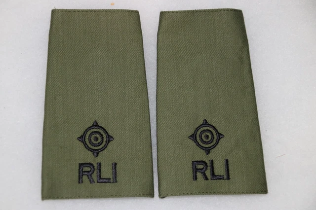 COPY RHODESIAN RHODESIA Light Infantry Army 2Nd Lieutenant Rank ...