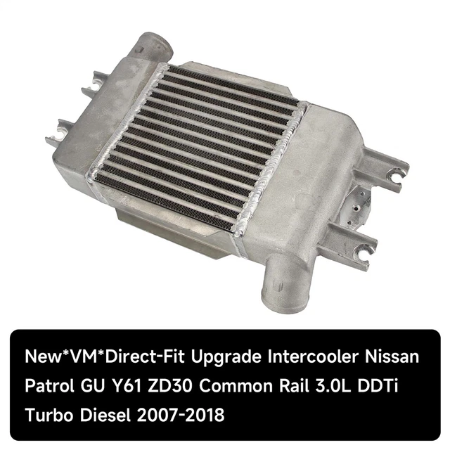 UPGRADE INTERCOOLER FOR Nissan Patrol GU 3.0L ZD30 turbo diesel Common ...