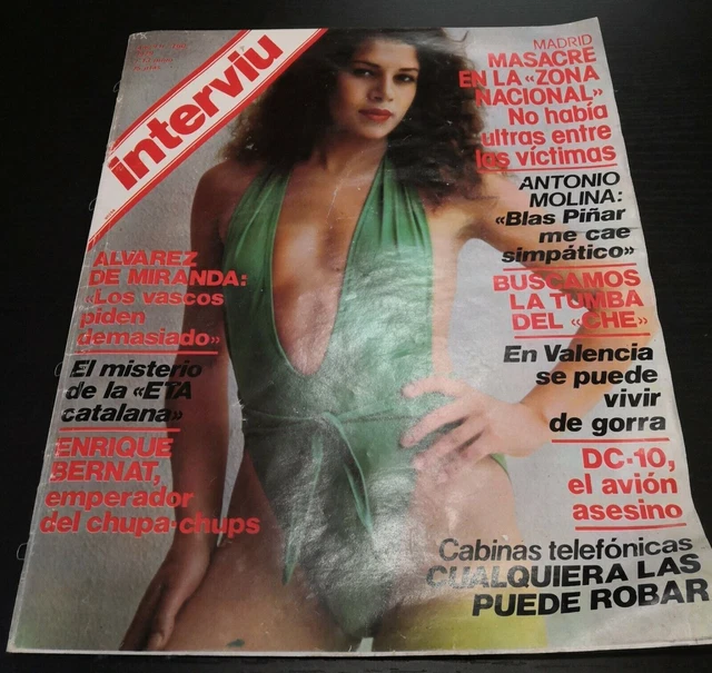 MAGAZINE INTERVIÚ, N° 160, juin 1979, Enrique Bernat EUR 7,00 - PicClick FR