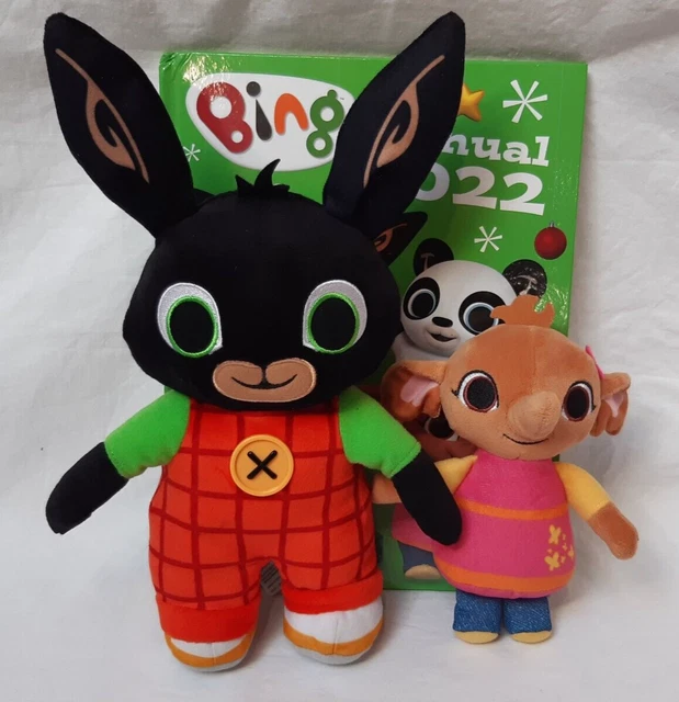 BING & FRIENDS Cbeebies, Bing Bunny Talking 12" & Sula Elephant 7 ...
