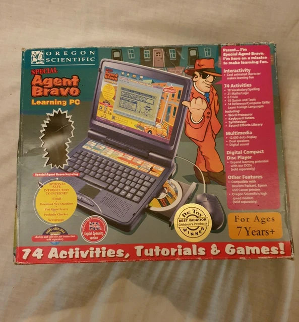OREGON SCIENTIFIC AGENT Bravo Learning PC - RARE - BOXED £4.99 ...