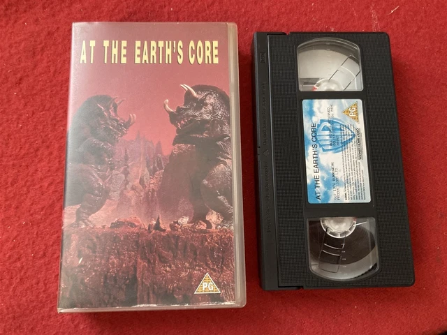 AT THE EARTH'S Core Rare Vintage Vhs Video Tested Peter Cushing Free ...