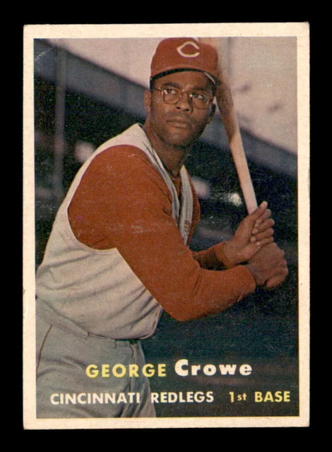 1957 TOPPS #73 George Crowe VG/VGEX X2884161 EUR 3,37 - PicClick FR