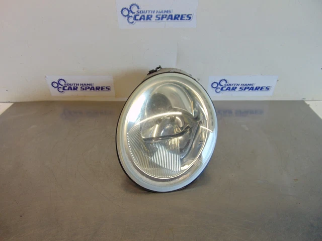 Vw Beetle Headlight 1y 9c 99 05 Passenger Left Front Head Lamp Lens 