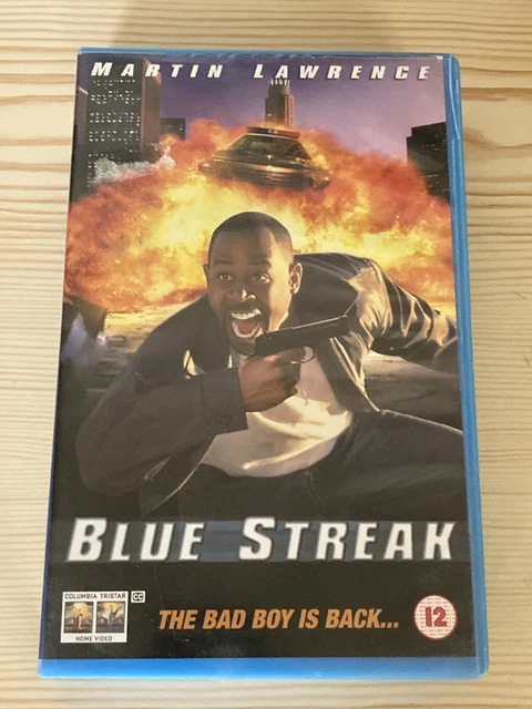 BLUE STREAK VHS Video Tape Ex Rental Big Box £5.99 - PicClick UK