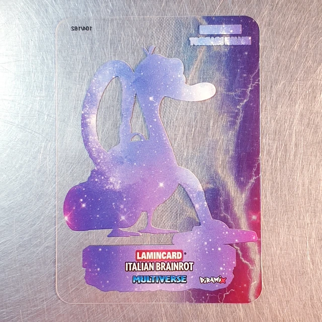 LAMINCARD ITALIAN BRAINROT Diramix 2025 Card 104/162 Papero ...