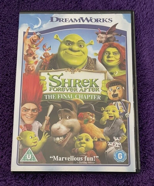 SHREK FOREVER AFTER The Final Chapter DVD 2010 Mike Myers Comedy FREE ...