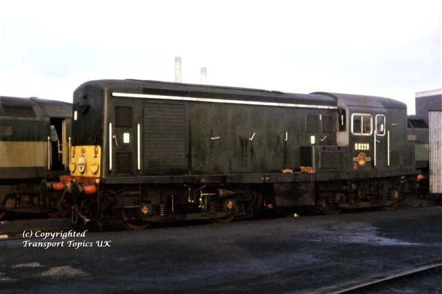 DIESEL RAILWAY PHOTO CLASS 15 TYPE 1 BTH No D8229 £0.99 - PicClick UK