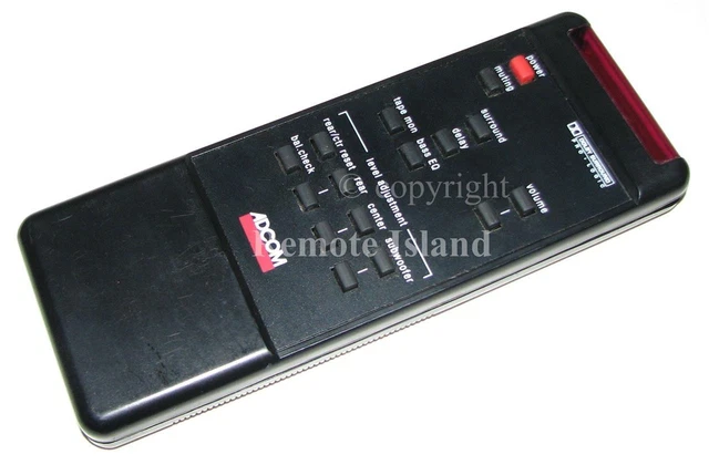 ADCOM (NEW) DOLBY Pro-Logic Surround Sound Processor Remote Control GSP ...