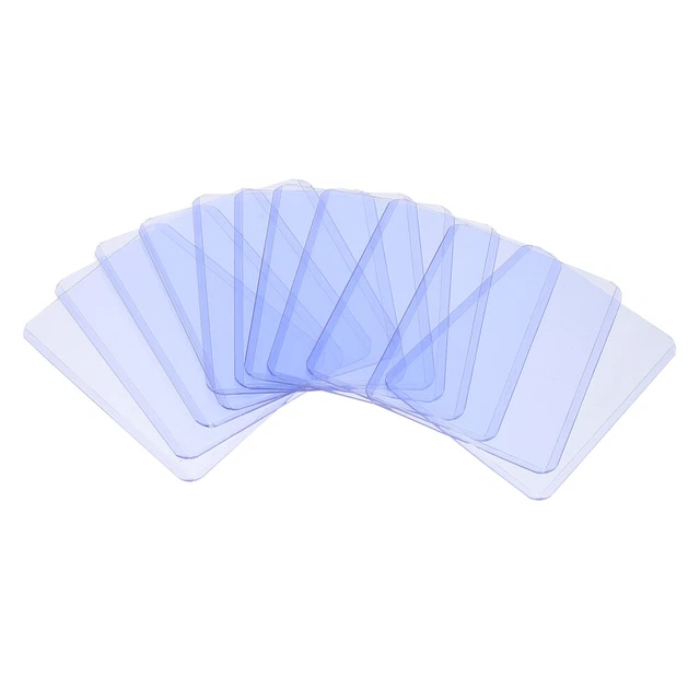 25 PCS NAME Tag Holders Document Cover Card High-quality Protector £10. ...