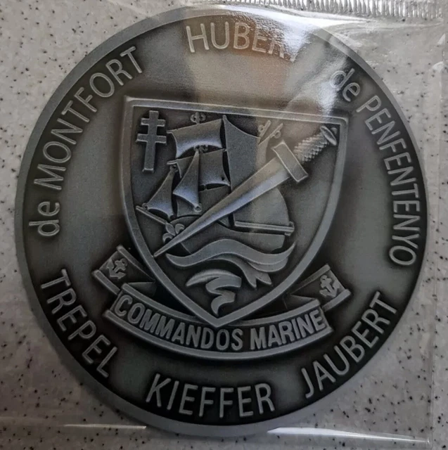 AUTOCOLLANT STICKERS 12 Cm FANTAISIE COMMANDOS MARINE HUBERT KIEFFER ...