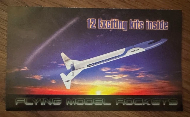 CUSTOM MODEL ROCKET Product Catalog Pamplet Full Color 1998 Model ...