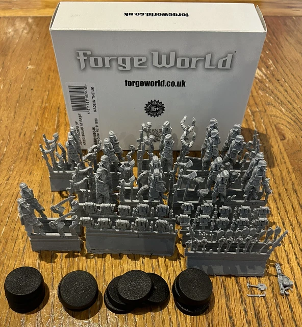 WARHAMMER 40K FORGEWORLD Death Korps of Krieg Squad at Ease X20 Men ...