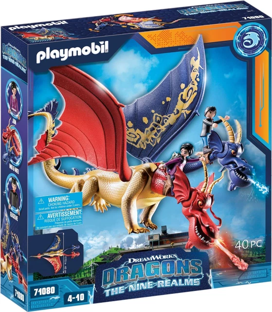 PLAYMOBIL 71080 DRAGONS Le Nine Royaumes Wu Wei Avec Jun Ensemble de Jouet EUR 82,31 - PicClick FR