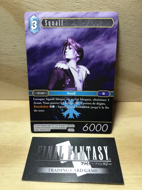 CARTE FINAL FANTASY - FFTCG - Squall 1-041L EUR 1,90 - PicClick FR