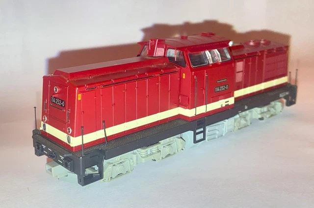 BRAWA 41016 DIESELLOK BR 114 252-0 der DR, OVP digital viel Sound EUR ...