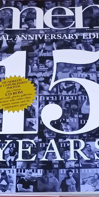 ADVOCATE MEN MAGAZINE Special 15 Year Anniversary Vintage Gay Interest ...