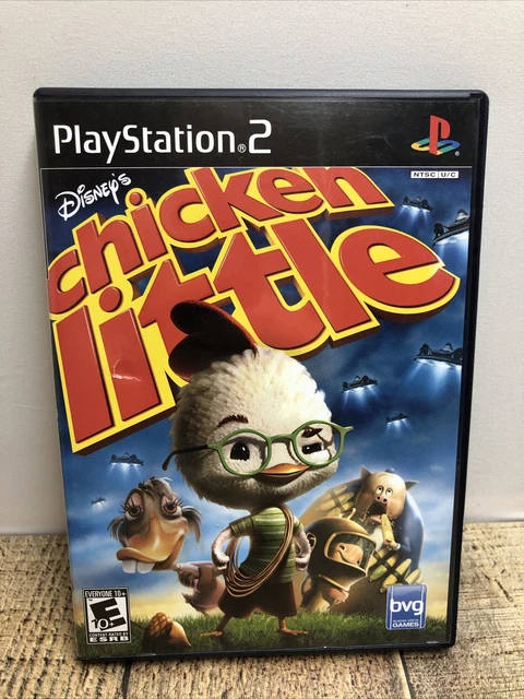 DISNEY’S CHICKEN LITTLE BVG Sony PlayStation 2 PS2 EX condition ...